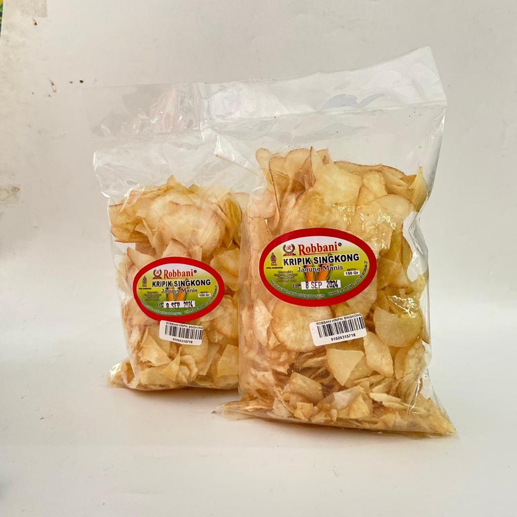 Jual Robbani Keripik Singkong Rasa Jagung Manis 200 gram | Shopee Indonesia