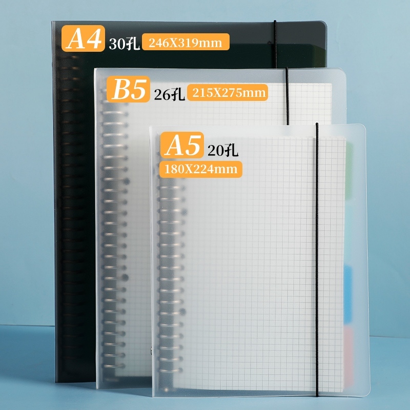 Jual Buku Binder Transparan A5 Binder PC Binder Tali Cover Bening ...