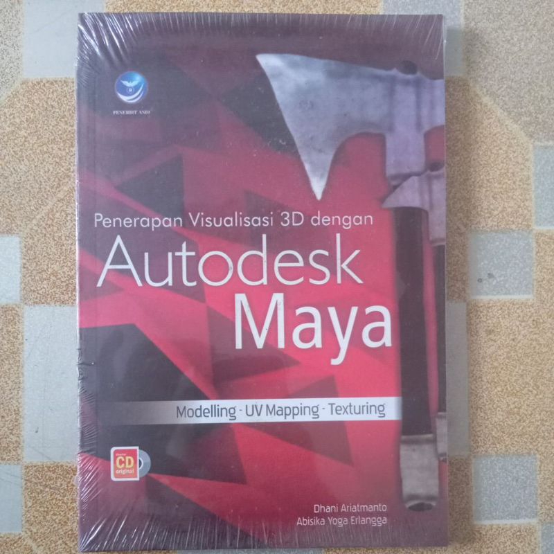Jual buku asli: penerapan visualisasi 3d dengan autodesk maya+cd ...