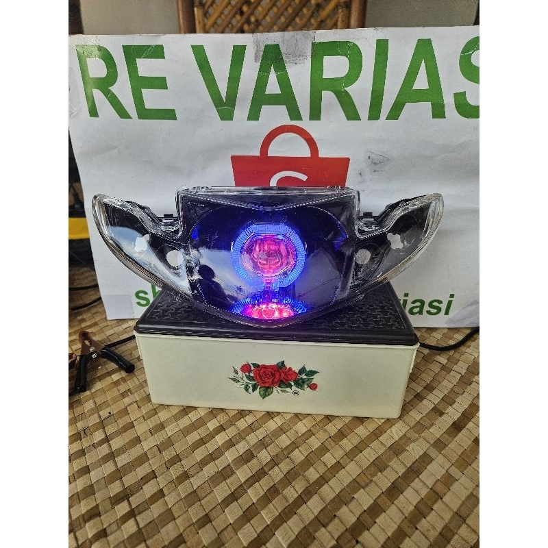 Jual REFLEKTOR BILED 2.5 IN PNP VEGA R NEW ( RING BILED BIRU ) | Shopee ...
