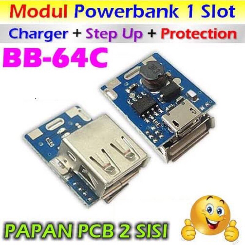 Jual Module 3IN1 Step Up Plus Charging Plus Protection Kit For Power ...