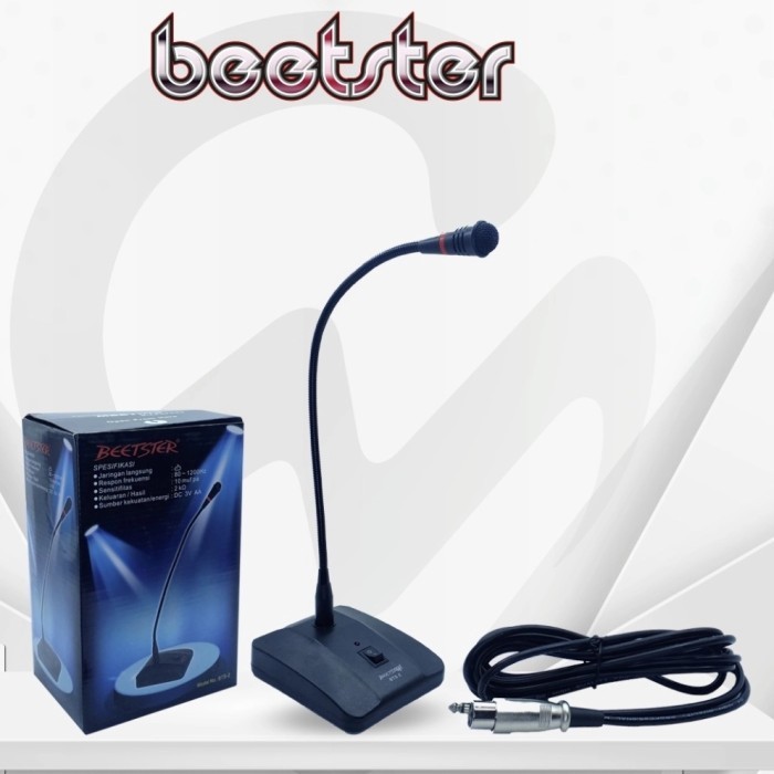 Jual MIC MEJA BEESTER BTS-2 Microphone Meja | Shopee Indonesia