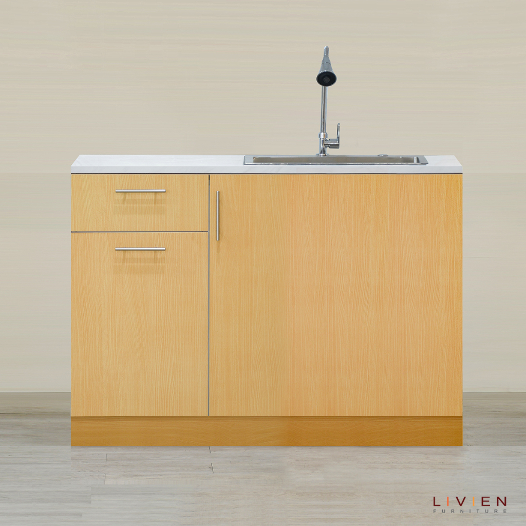 Jual LIVIEN Kitchen Set Minimalis Lebar 60cm 3 Laci / Lemari Dapur ...
