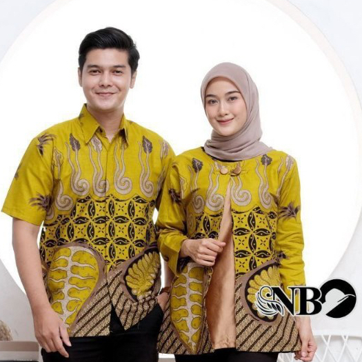 Jual Baju Batik Couple Batik Kerja Kantor Modern Atasan Blouse Batik Wanita Terbaru M L XL XXL ...