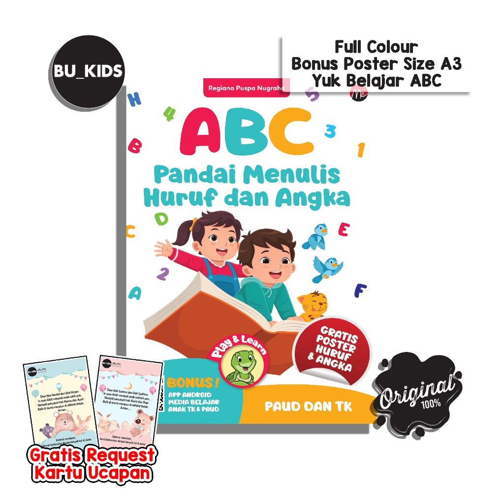 Jual Buku ABC Pandai Menulis Huruf dan Angka Belajar Mengenal Huruf ...