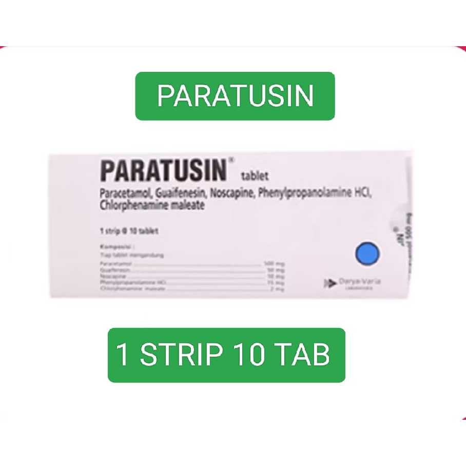 Jual PARATUSIN 1 STRIP | Shopee Indonesia