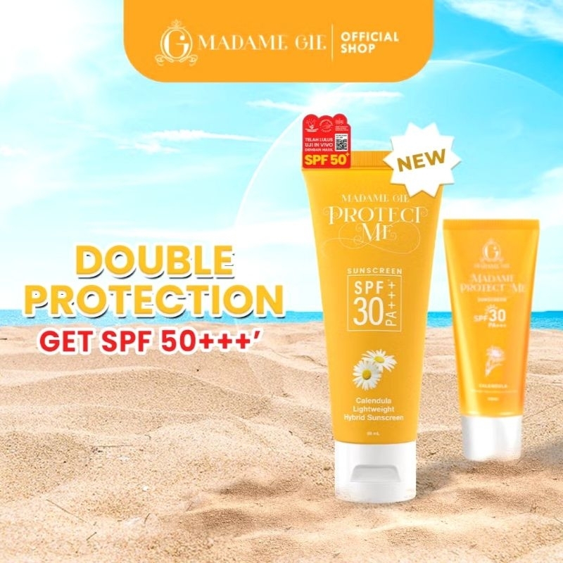 Jual MADAME GIE Madame Protect Me Sunscreen SPF 30 PA +++ & SPF 50 PA ++++ (KEMASAN BARU ...