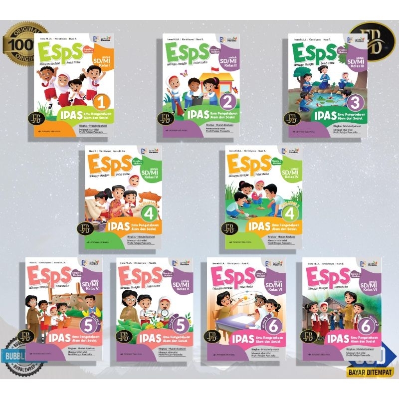 Jual ESPS IPAS SD KELAS 1-6 KURIKULUM MERDEKA | Shopee Indonesia