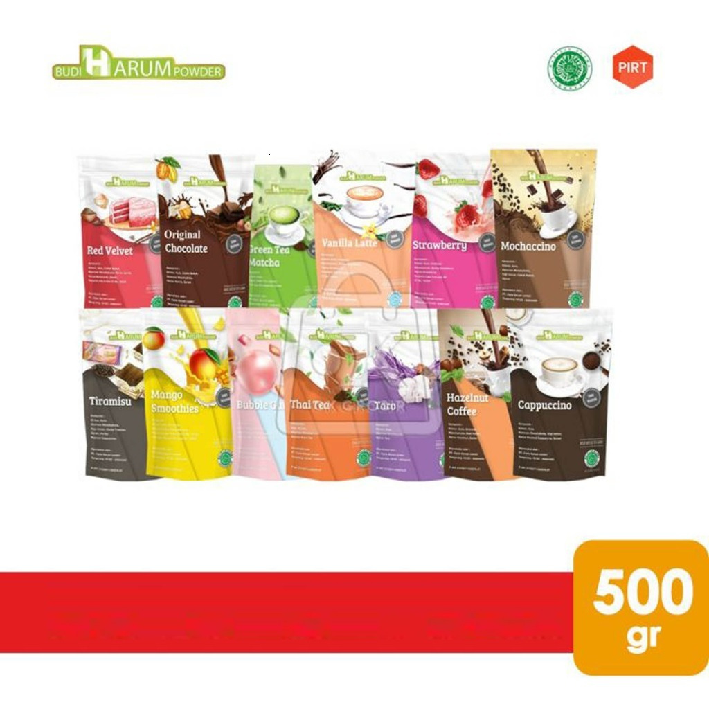 Jual BUDI HARUM Bubuk Minuman Boba/ Drink Powder 500g | Shopee Indonesia