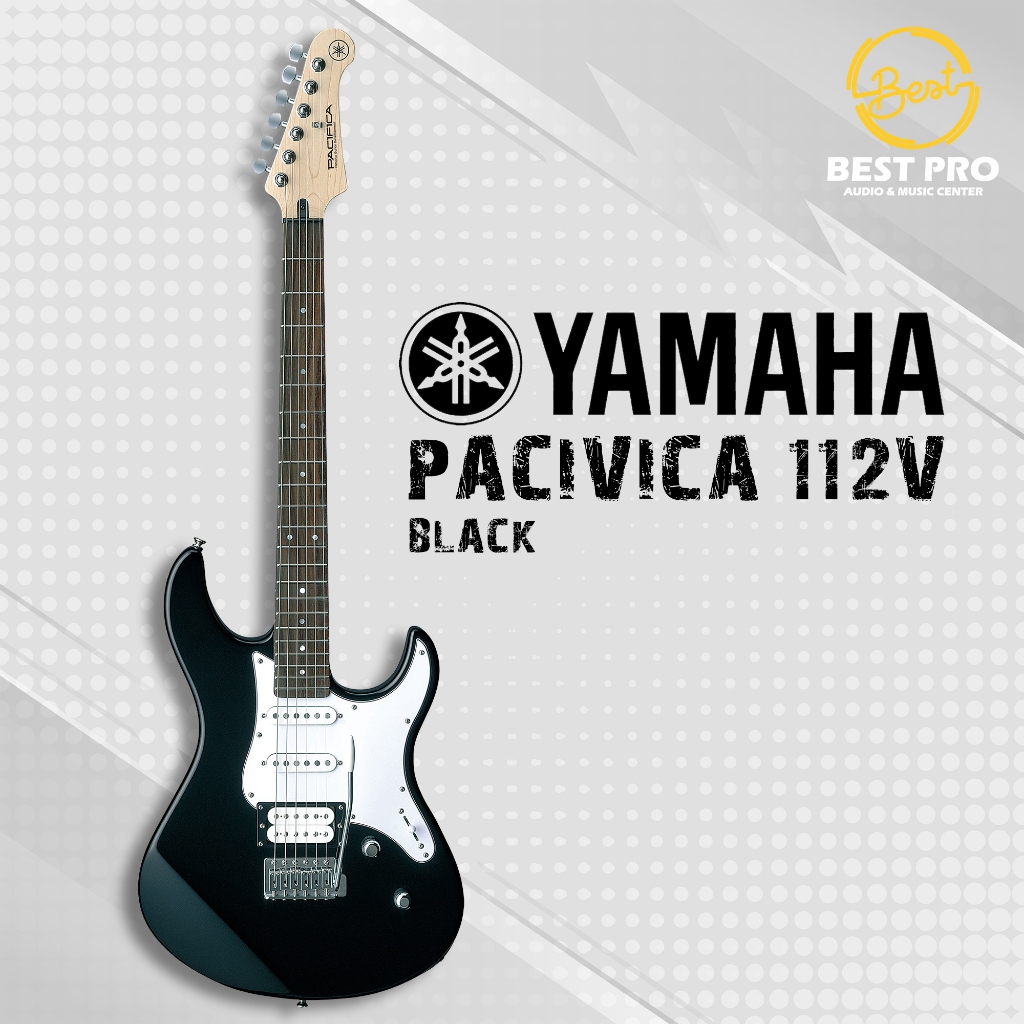 Jual GITAR ELEKTRIK YAMAHA PACIFICA 112V - BLACK | Shopee Indonesia
