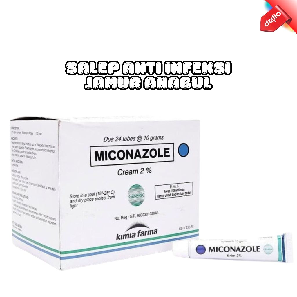 Jual OBAT JAMUR KITTEN KUCING SALEP, MICONAZOLE KRIM 2% JAMUR 10Gr ...