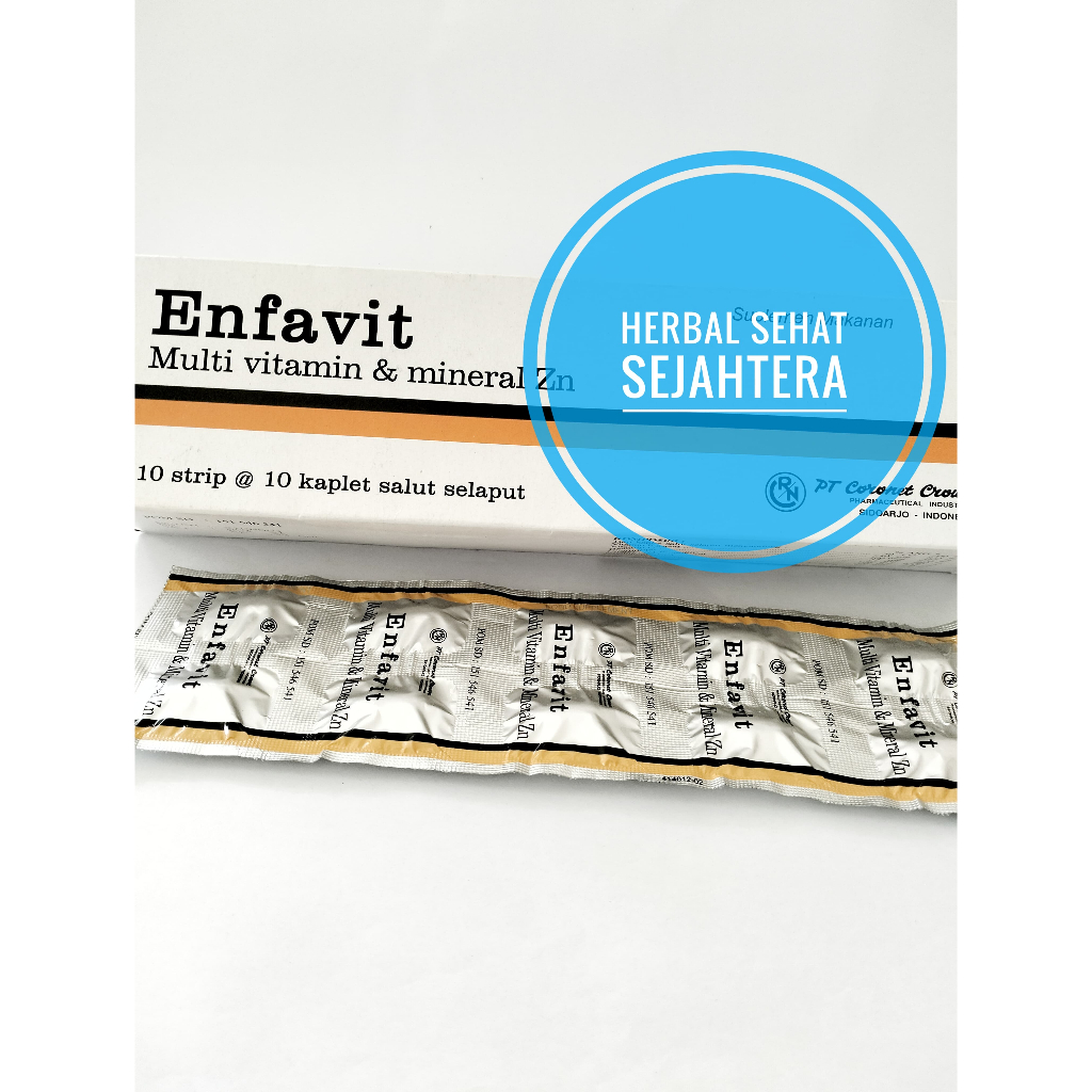 Jual ENFAVIT Enfavit isi 100 Tablet per Box - untuk memenuhi kebutuhan ...