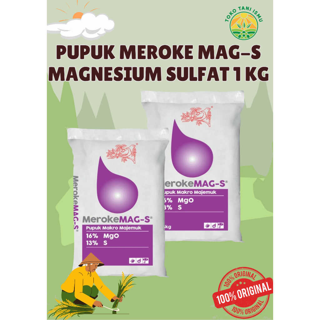 Jual Pupuk Meroke Mag-S 1 KG | Shopee Indonesia