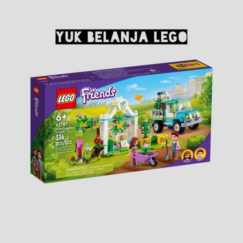 Jual LEGO Friends 41707 Tree-Planting Vehicle (336 Pieces) | Shopee ...