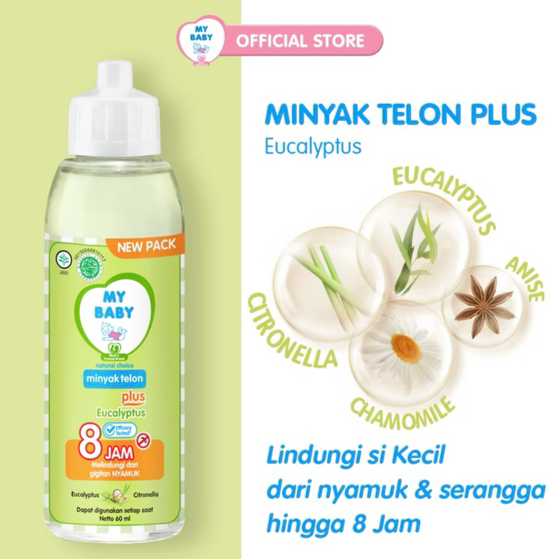 Jual My Baby Minyak Telon Plus Eucalyptus | Lavender | Eucalyptus Long ...