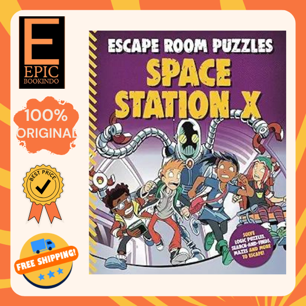 Jual Escape Room Puzzles: Space Station X (Escape Room Puzzles, 2 ...