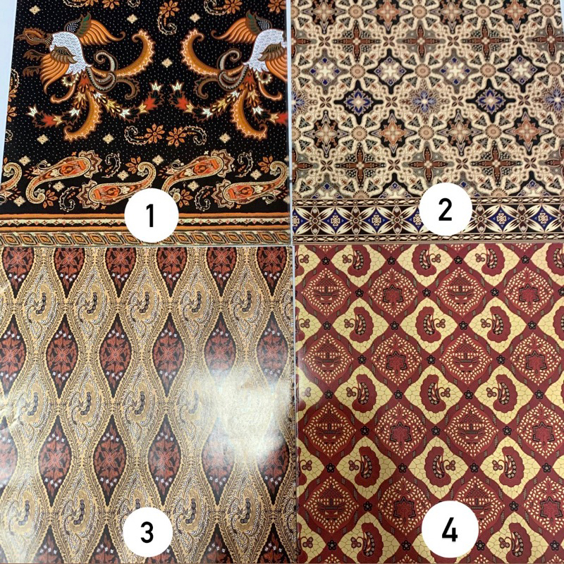 Jual kertas kado kiky motif batik | Shopee Indonesia
