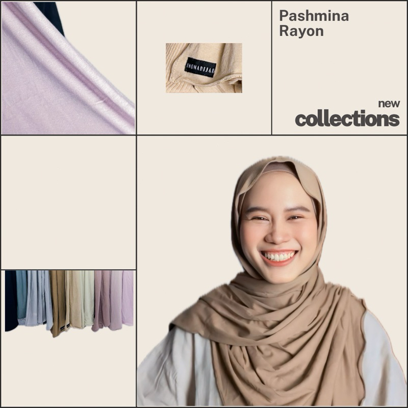 Jual PASHMINA RAYON BY INONAHIJAB | Shopee Indonesia