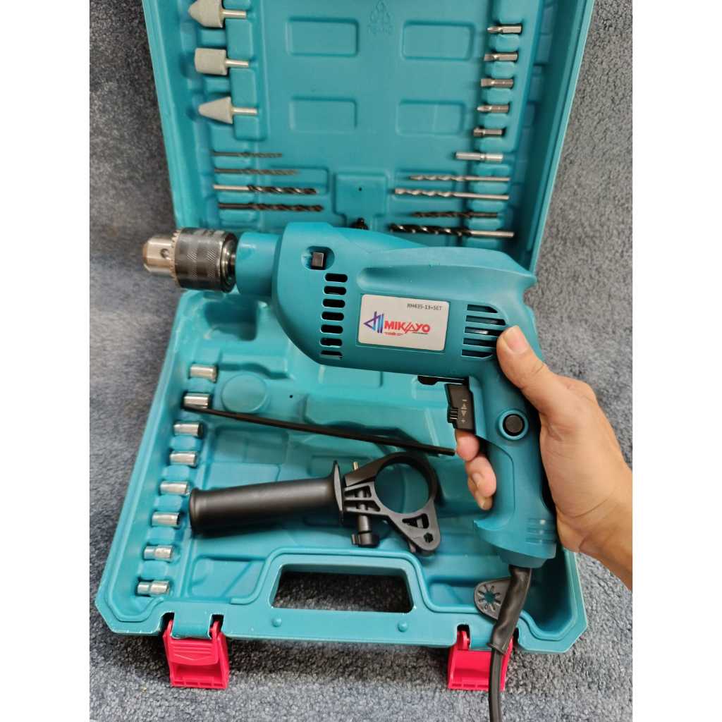 Jual setara MAKITA Mesin Bor 13mm Set Koper Mesin Bor Impact Drill ...