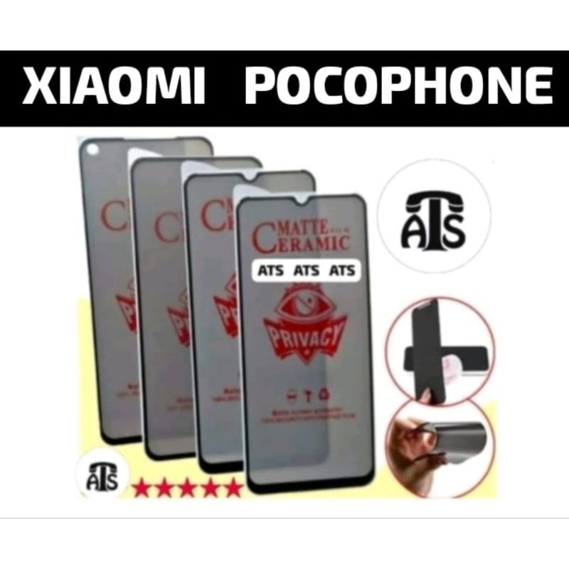 Jual Spy Ceramics Privacy | XIAOMI REDMI ALL TIPE | Pelindung Layar ...
