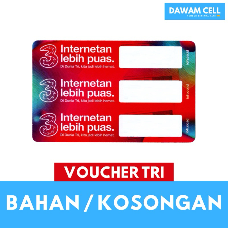 Jual VOUCHER TRI KOSONG 1BOX ISI 750SN NASIONAL | Shopee Indonesia