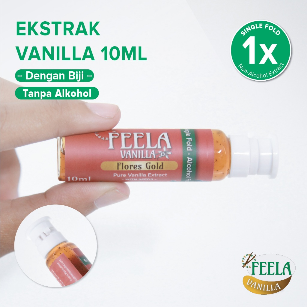 Jual Vanilla Extract Ekstrak Vanilla Glycerine & Alkohol - Sample Size ...
