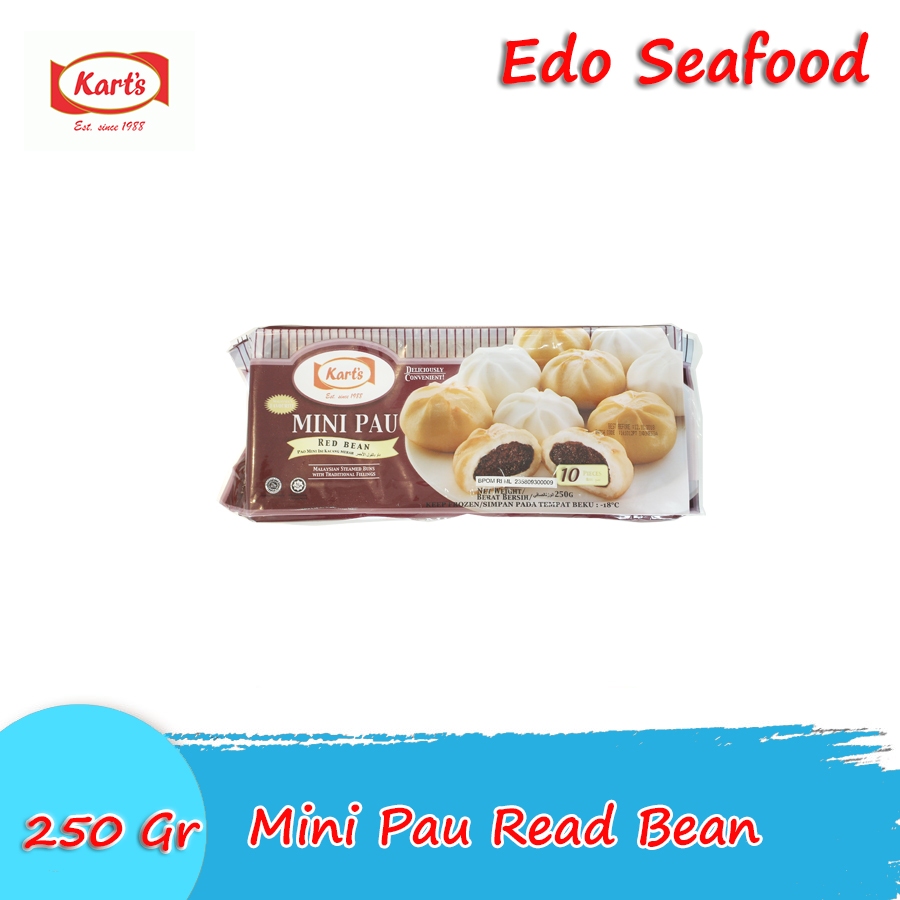 Jual Kart's Mini Pau Red Bean 250 Gr / Pau Mini isi Kacang Merah ...
