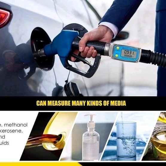 Jual Digital Flow meter Turbine 1.5 inch Flow meter Air/Solar/Minyak 1 ...