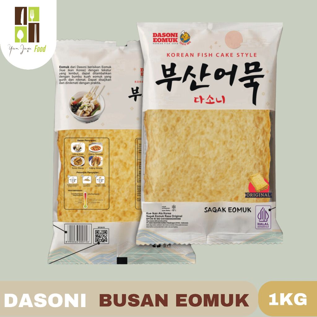 Jual Dasoni Daesang Busan Eomuk / Sagak Eomuk / Original / Kue Ikan Ala ...