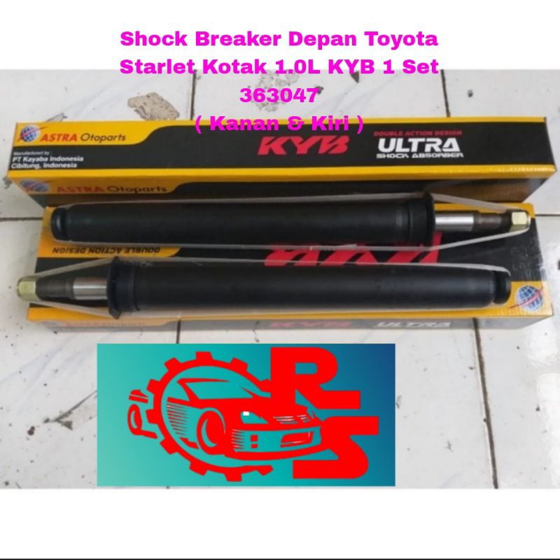 Jual Shock Absorber Breaker Front Depan Toyota Starlet Kotak 1.0L KYB 1 ...