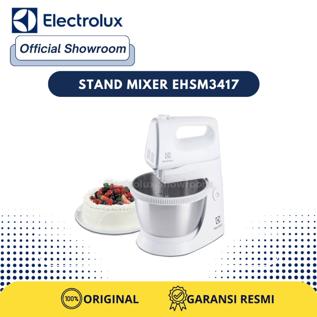 Jual ELECTROLUX EHSM3417 STAND MIXER | Shopee Indonesia