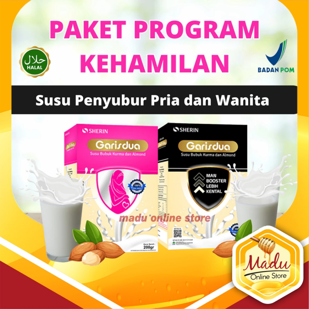 Jual PAKET HEMAT Susu Garis Dua Wanita Pria Susu Garis Dua Promil Susu ...