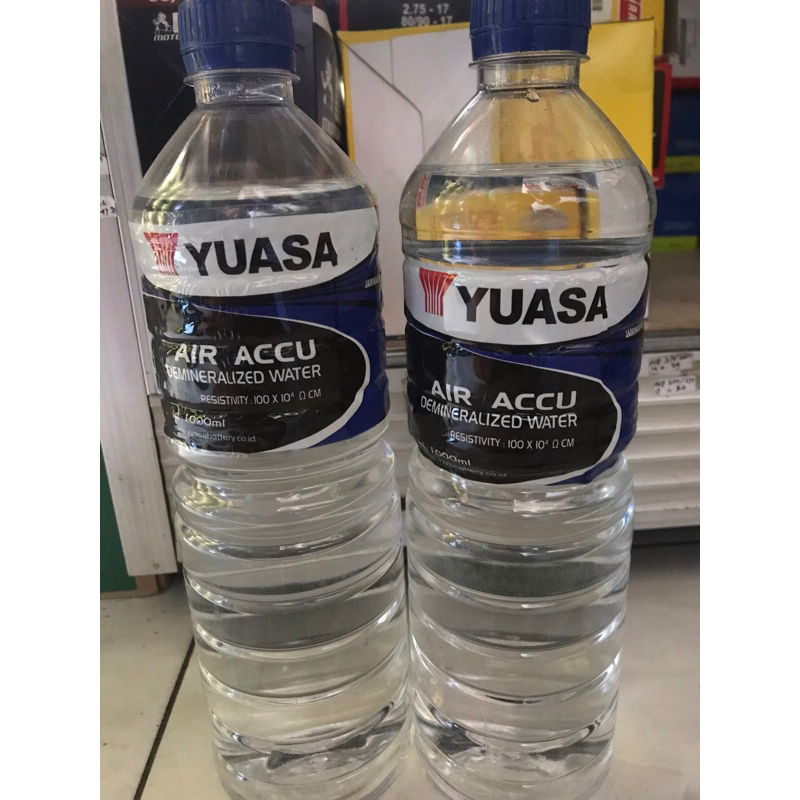 Jual Air accu / air aki ori yuasa 1liter | Shopee Indonesia