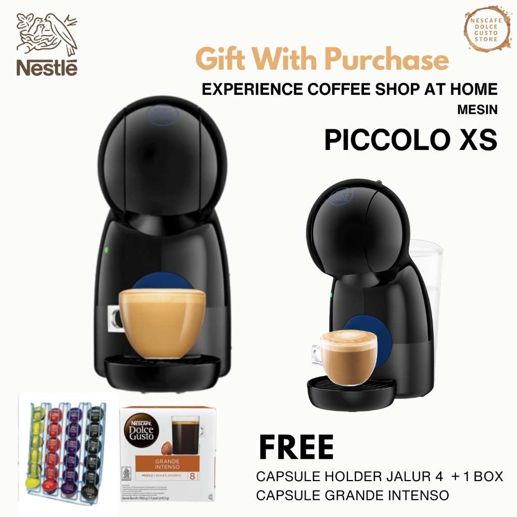 Jual Mesin Kopi NDG Nescafe Dolce Gusto Piccolo XS | Shopee Indonesia