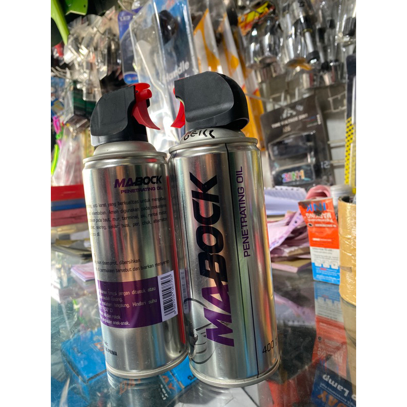 Jual PEMBERSIH KARAT MABOCK 400ML ANTI KARAT PENETRATING OIL ANTI KARAT ...