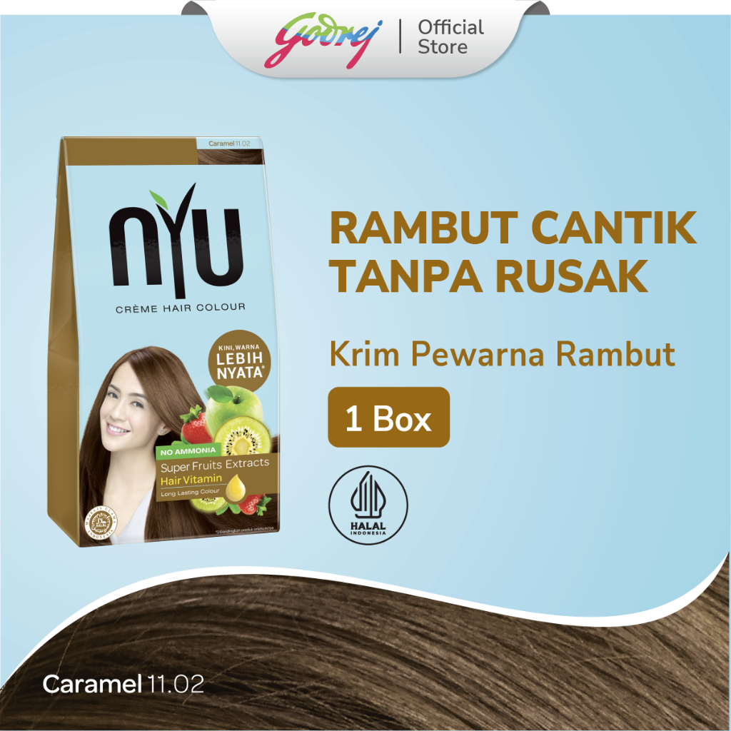 Jual [Promo] NYU Creme Hair Colour Caramel - Pewarna Rambut | Shopee ...