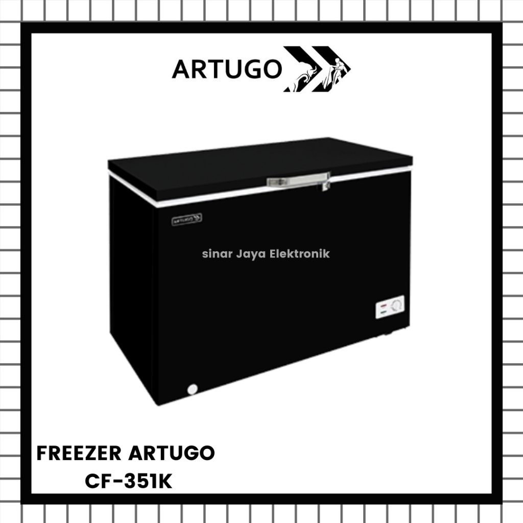 Jual FREEZER ARTUGO CF-351K BOX FREEZER 330 LITER | Shopee Indonesia