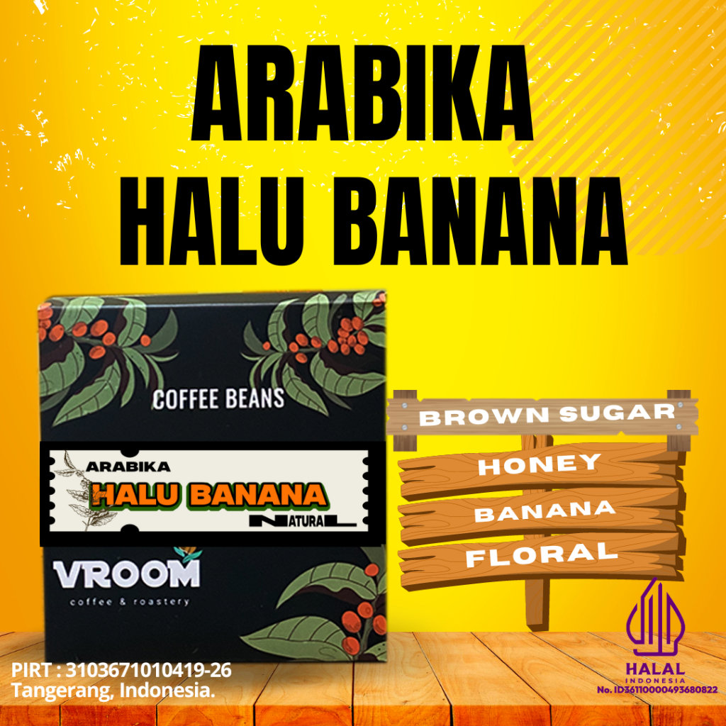 Jual Coffee Arabica Java Preanger Halu Natural Honey Roasted Bean ...