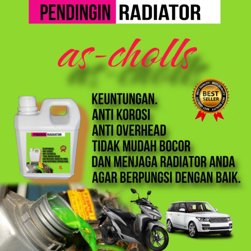 Jual PENDINGIN RADIATOR PENCEGAH KARAT UNTUK SEMUA MOTOR DAN MOBIL ...