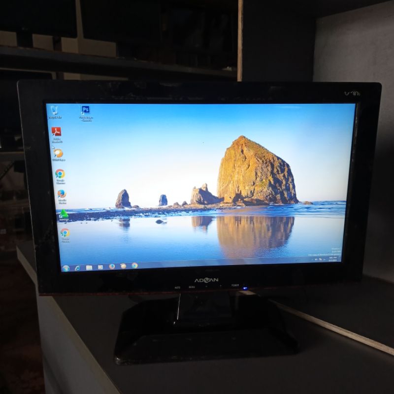 Jual Monitor Led Merk Advan Ukuran Layar 17 Inch Kondisi Normal ...
