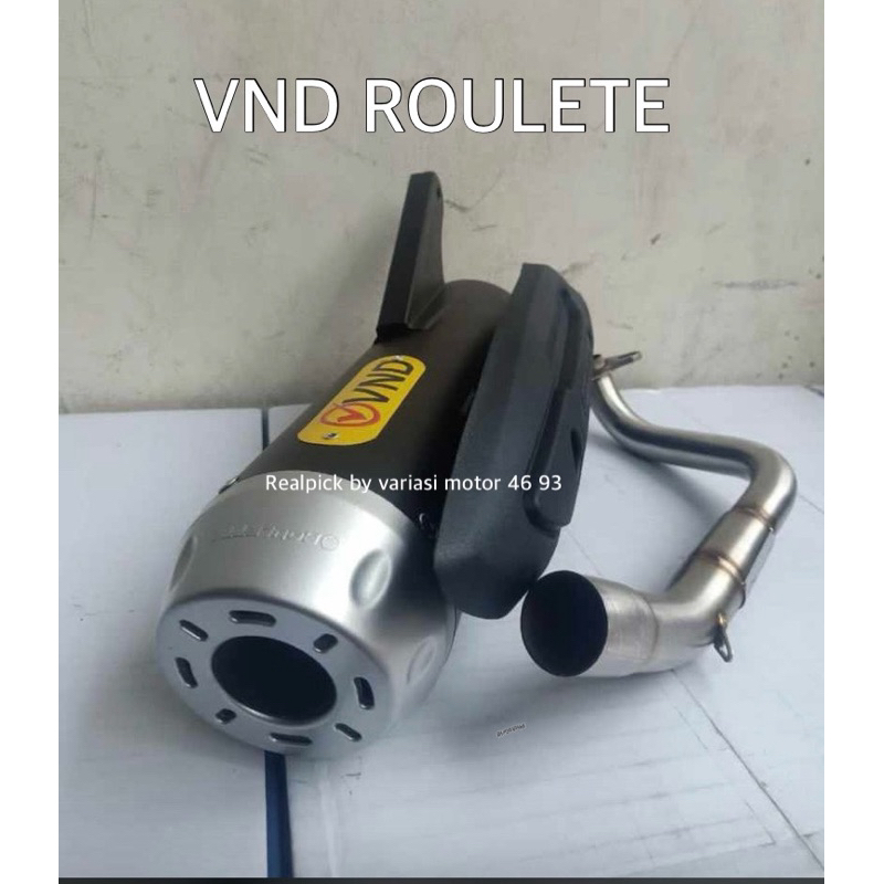 Jual knalpot vnd roulete mio / mio j/ fino 115 / fino 125 / mio sporty ...