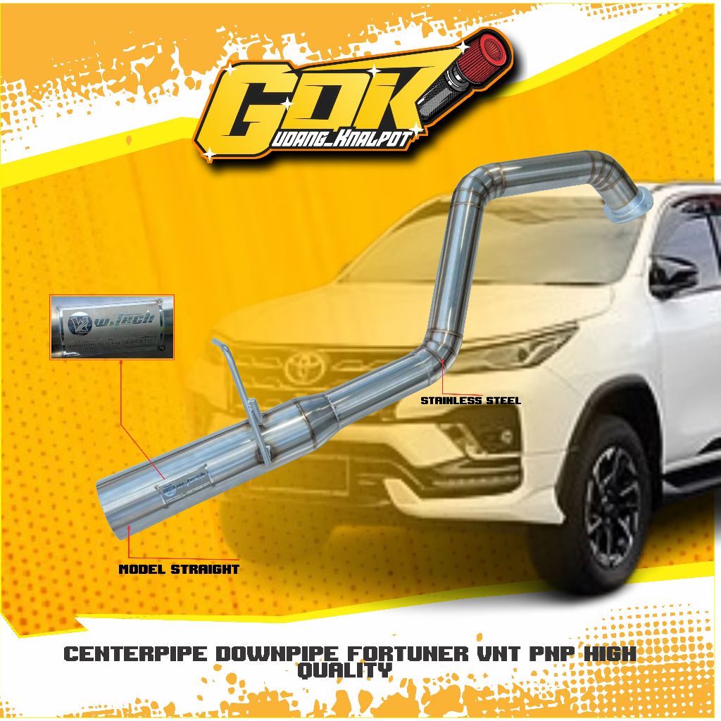 Jual Tailpipe Knalpot Model Straight Innova 2kd Reborn - Fortuner Vnt ...