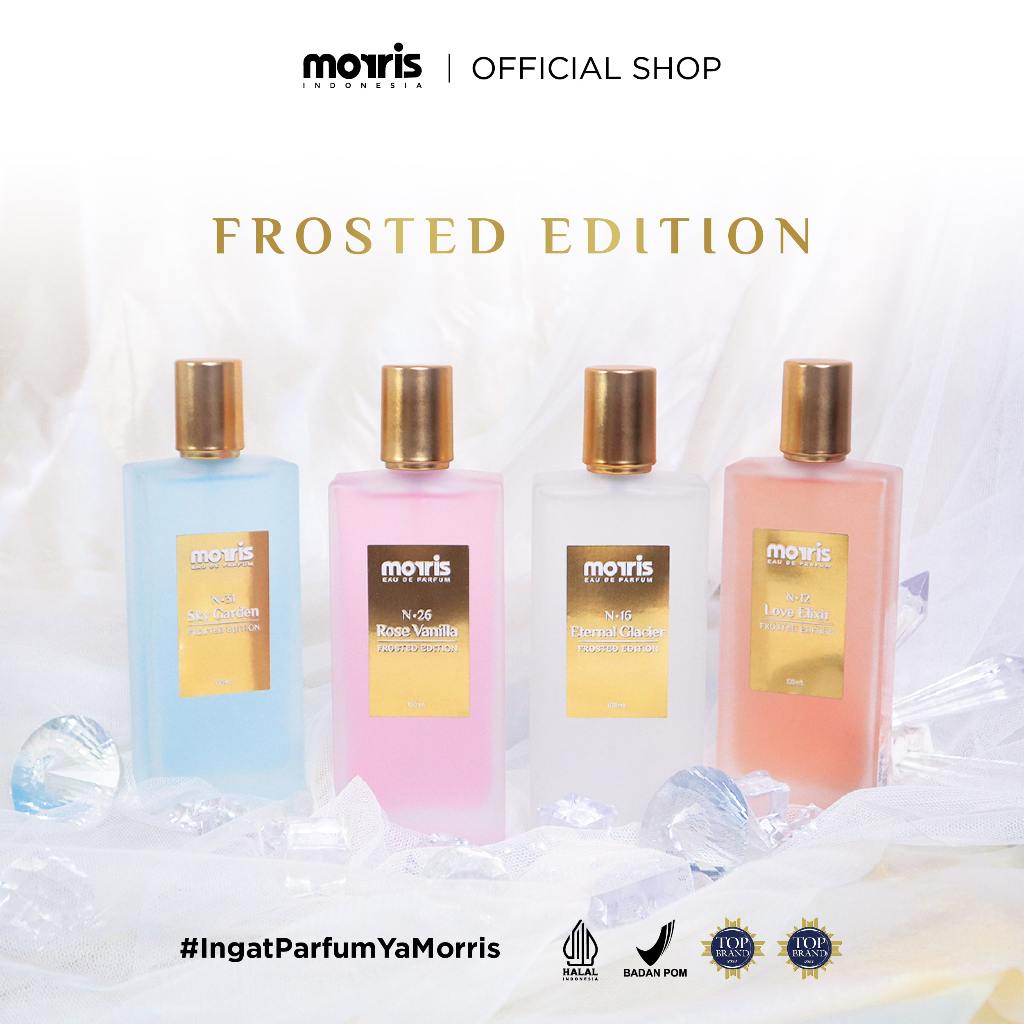 Jual MORRIS Eau De Parfum Frosted Edition 100ml - Woman Luxury ...