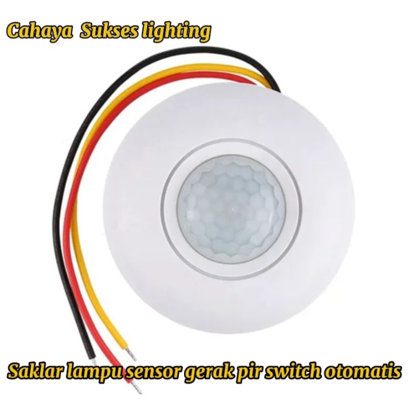 Jual Saklar lampu sensor gerak pir switch otomatis motion detector ...