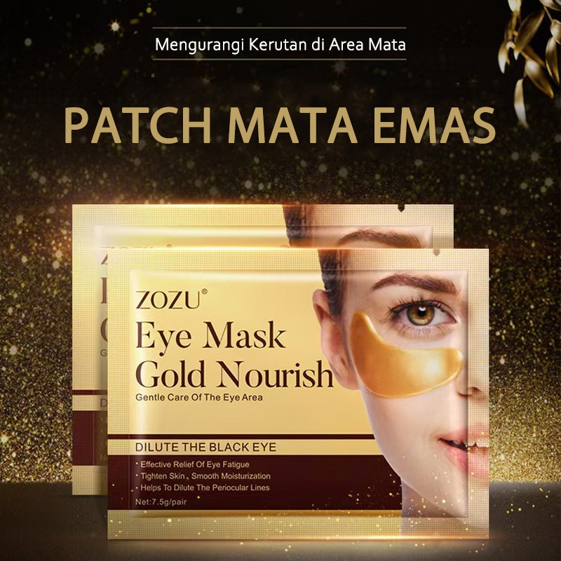 Jual Patch Mata Emas Mengurangi Kerutan di Area Mata | Shopee Indonesia