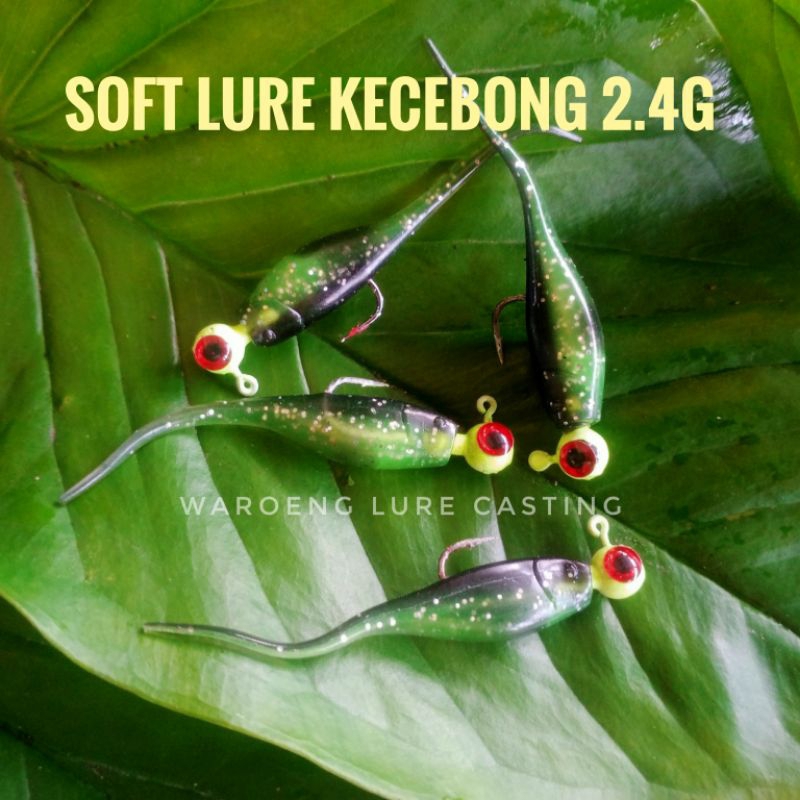 Jual REAL PICT soft lure kecebong/berudu umpan pancing umpan micro cast ...