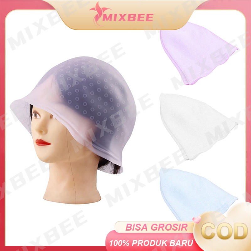 Jual Topi Highlight Bleaching Pewarnaan Topi Cat Rambut Silikon Highlight Bleaching Semir Hair ...