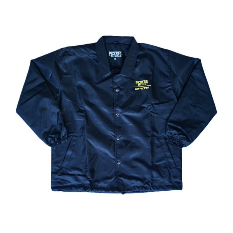 Jual PICKERS SERVICE "BLACK YELLOW FLAG" - WINDBREAKER | Shopee Indonesia