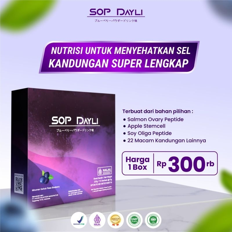 Jual SOP Dayli | SOP Daily | SOP Dayli Original | SOP Dayli Official ...