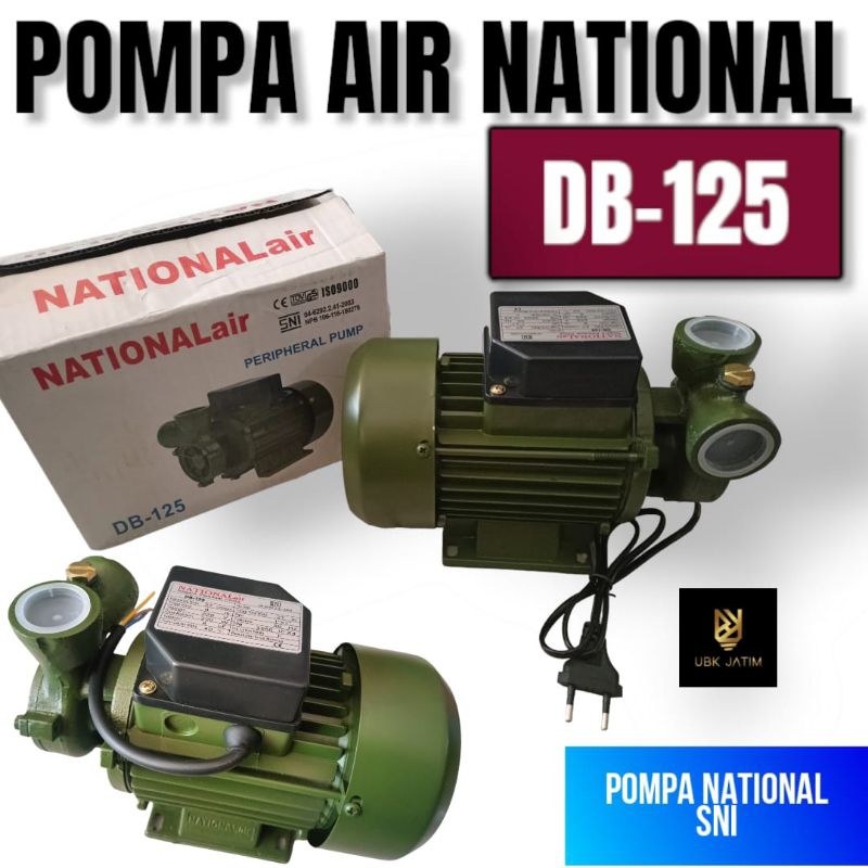 Jual POMPA AIR NATIONAL DB-125 | Shopee Indonesia